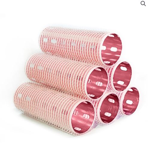 EZ ESSENTIALS METAL VELCRO ROLLERS 30MM – 6 PACK - Hair Beauty Mart