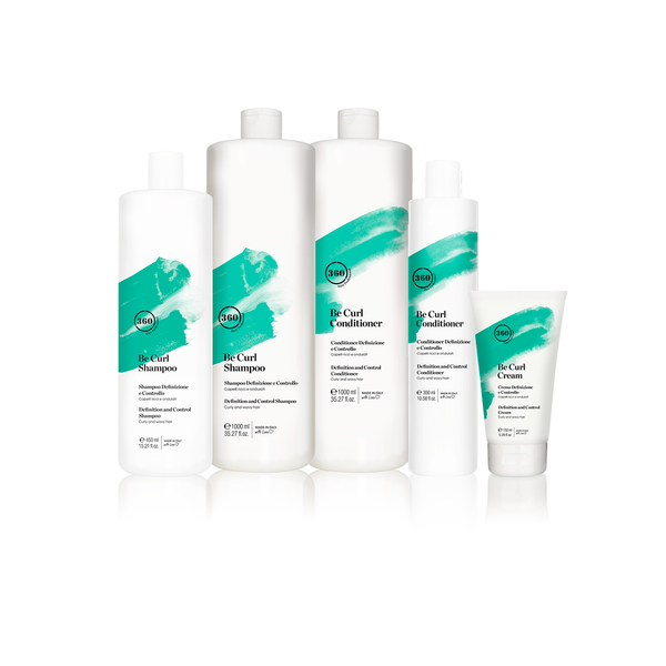360 BE CURL SHAMPOO CONDITIONER BE CURL CREAM BUNDLE - Hair Beauty Mart